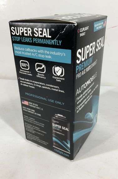 Super seal premium pro AC stop leak automotive - Hash Auctions