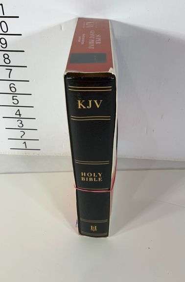 King James Super Giant Print Bible Hash Auctions