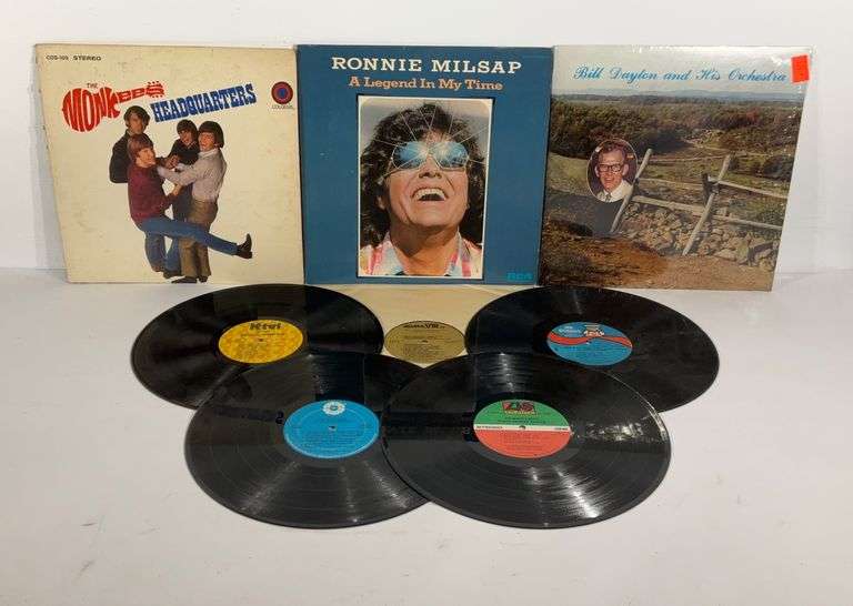 Vinyl records, Monkees, Soul Train, Muppet Movie, Disco Nights, and ...