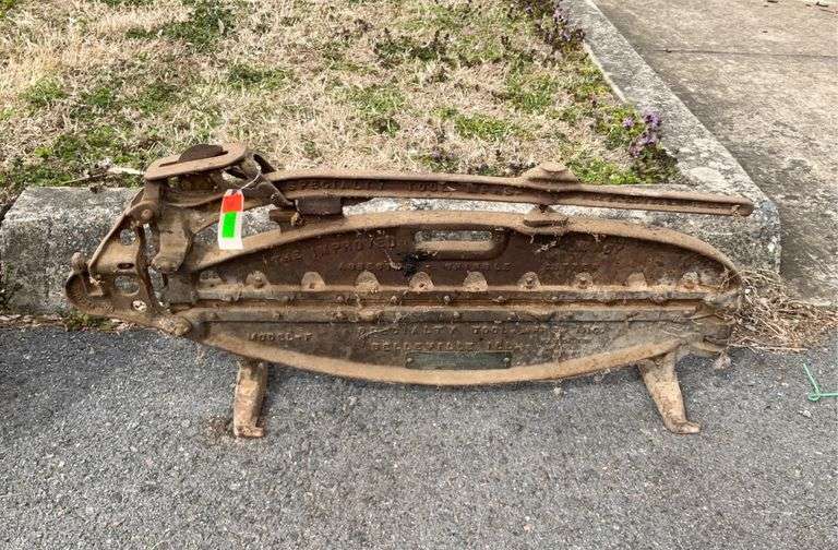 Speciality Tools, Asbestos Shingle Cutter model F. Belleville Illinois ...