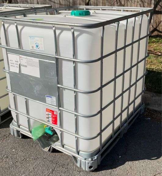 Schultz Liquid Dispenser Tank with the galvanized guard pallet, 250 ...