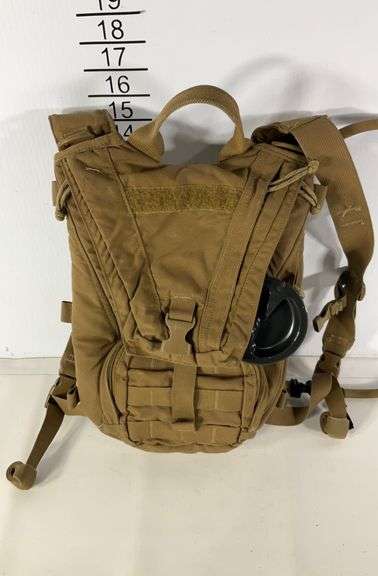 Military Camelback backpack - Hash Auctions