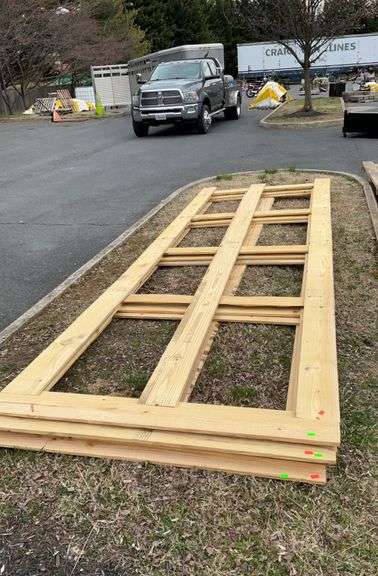 3-Big wood Panels, 1x7” pine board made. 64x198” long or 16.5 foot ...