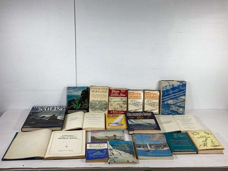 Maritime Book Lot, includes Cruising Guide to Chesapeake Bay, Sailors ...