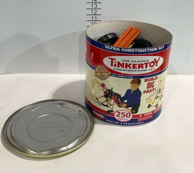 Tinker toys construction set, - Hash Auctions