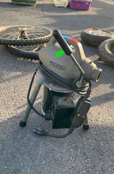 Ridgid K-50 Sectional drain cleaning machine - Hash Auctions
