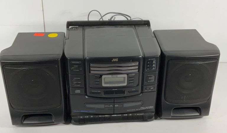 JVC 3disc tray, multi-bass horn tested and works - Hash Auctions