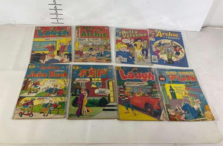 Vintage Archie Comic Books .12 cent to a 1.25 - Hash Auctions