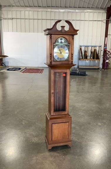 Barwick grandfather clock,70in tall, no weights or pendulum, seller ...