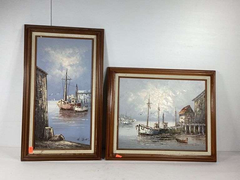 2 Framed & Signed Wall Decor Pieces - Hash Auctions