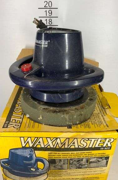Wax master W109, powers up - Hash Auctions
