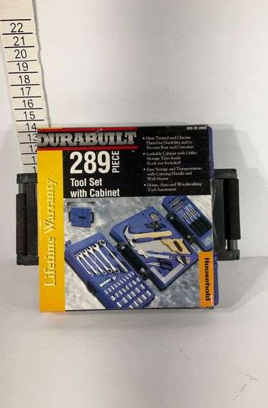 Durabuilt tool set with cabinet, new in box - Hash Auctions