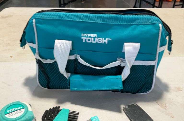Hyper Tough tool bag and tools - Hash Auctions