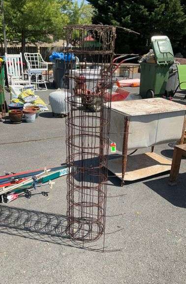 Steel wire mesh(partial roll) 5’tall - Hash Auctions