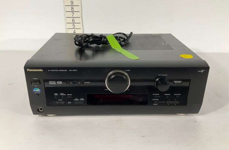 Panasonic AV Control Receiver, SA-HE70, powers up - Hash Auctions