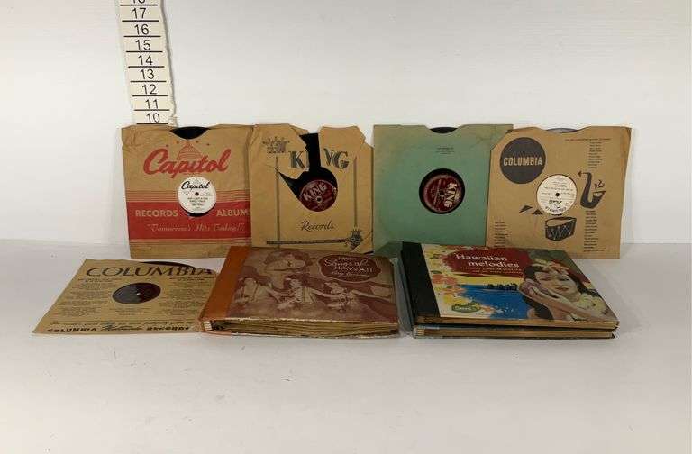 Vinyl Records, includes Dusty Walker, Jimmie Widener, Leon Rusk, Jimmy ...