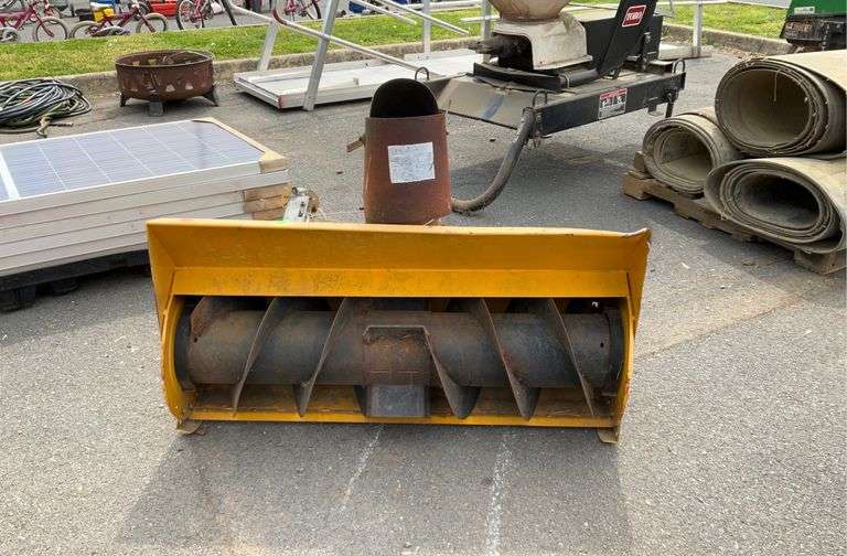 JI Case Snow Blower PTO Driven 48” cut path, model ST 148 - Hash Auctions