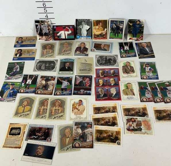 Celeberty,historical and political trading cards - Hash Auctions