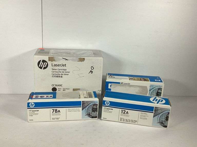 HP LaserJet Print/Toner Cartridges, includes Black Toner Cart. CC364XC ...