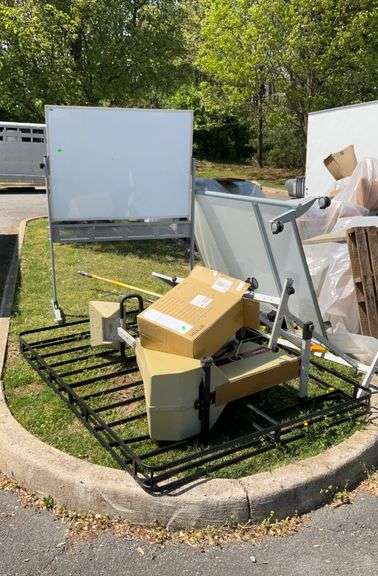 Misc scrap metal and other misc parts scrap items lot. - Hash Auctions