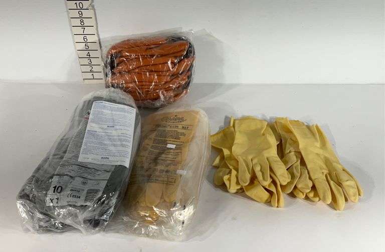 Gloves, includes rubber gloves, MAPA advantech trionic E-194 gloves ...