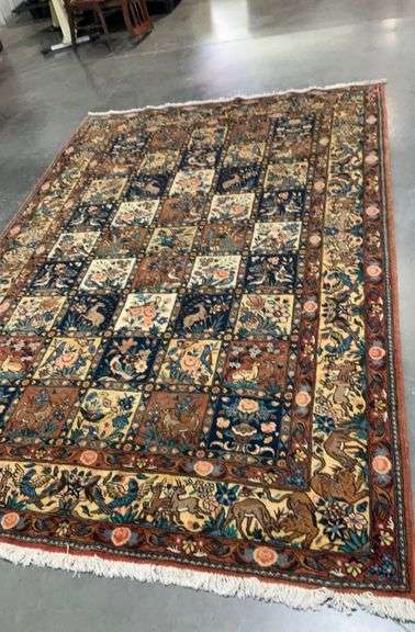 Hand Knotted Persian Rug 10’x7’ IRAN - Hash Auctions