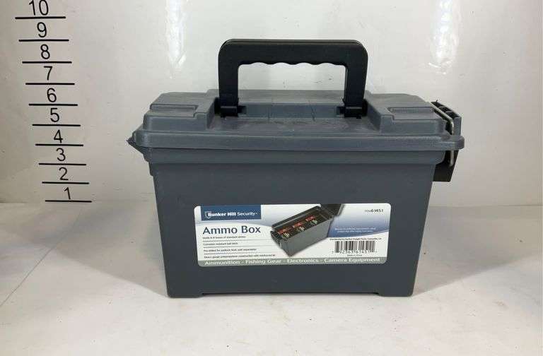 Bunker hill security ammo box - Hash Auctions