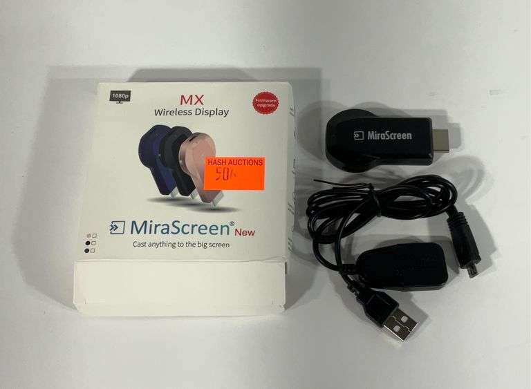 MX wireless display Mira screen, new in box - Hash Auctions