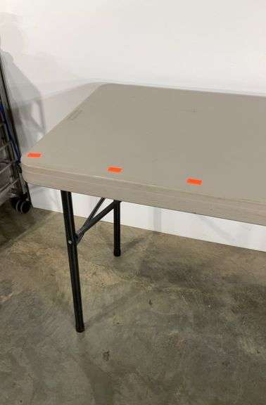 Lifetime 4ft x 2ft folding table - Hash Auctions