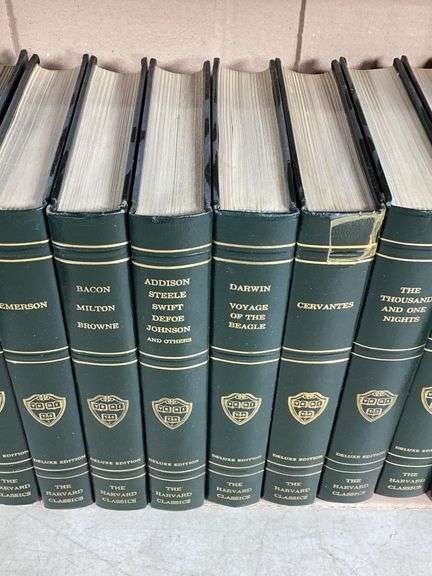 The Harvard Classics Deluxe Edition Book Set - Hash Auctions