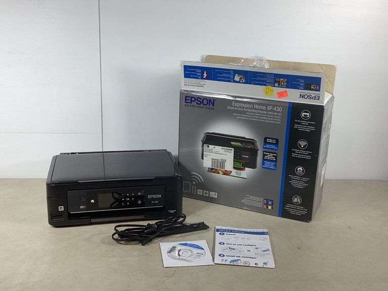 Epson XP-430 Small-In-One Printer (powers up) - Hash Auctions