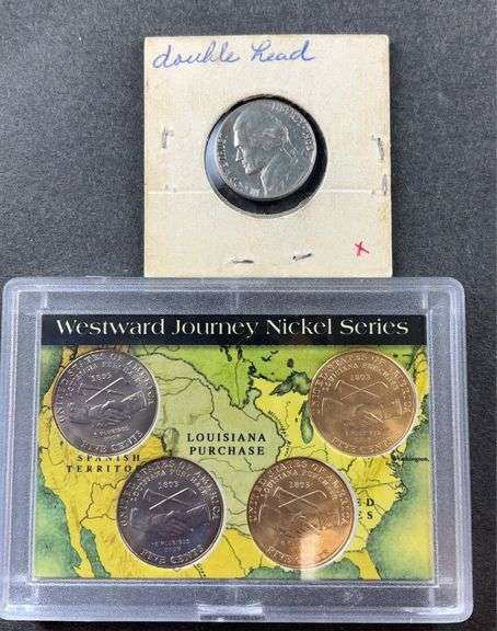 Double head nickel and westward journey nickel series - Hash Auctions