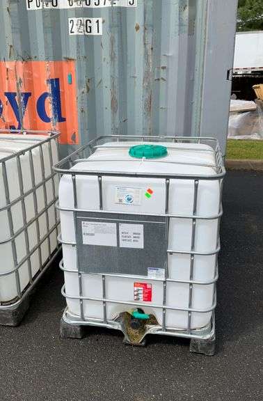 Schutz poly liquid container 250gal. - Hash Auctions