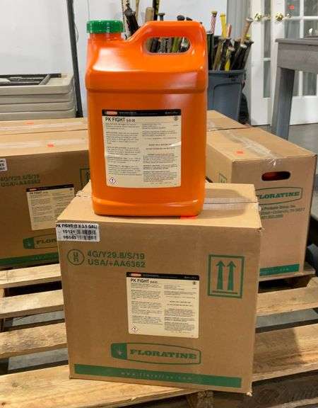 Case of two 2.5 gallon floratine PK Fight foliar turf supplement - Hash ...