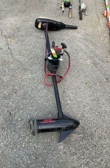 Minn Kota trolling motor, 4WD, forward and reverse, one hand control ...