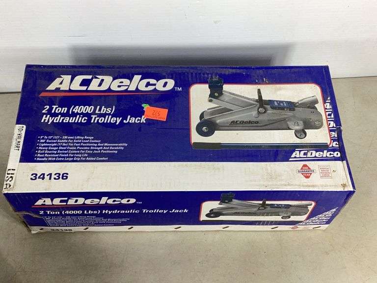 ACDelco 2 Ton Hydraulic Trolley Jack - Hash Auctions
