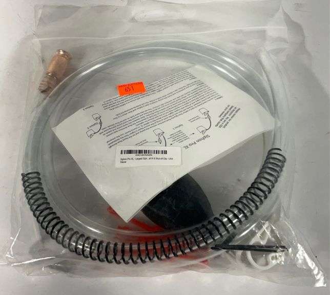 Siphon Pro XL kit with shut off clip - Hash Auctions
