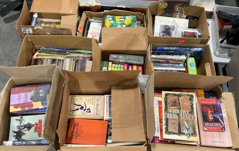 Pallet lot of books. Assorted genre. Includes lots of children’s books ...