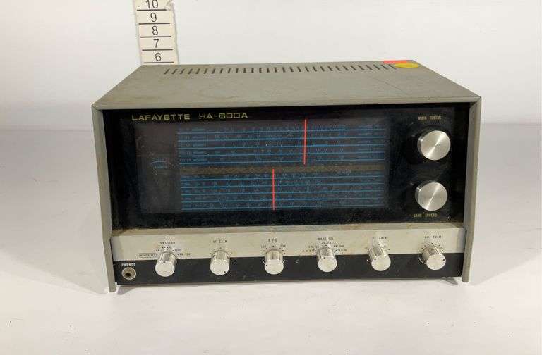 Lafayette HA-600A, powers up - Hash Auctions