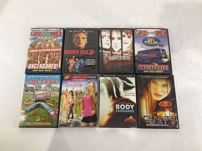 Dvds Some Xxx Girls Gone Wild Chained Heat College Unrated Teachers Body Language Hash