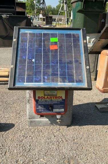 Solartrol electric fencer, non tested by Hash - Hash Auctions