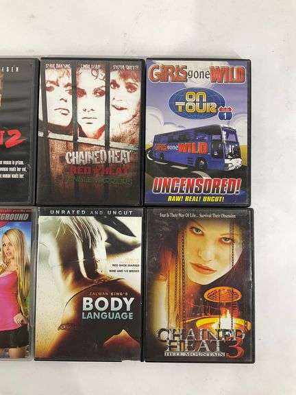 Dvds Some Xxx Girls Gone Wild Chained Heat College Unrated Teachers Body Language Hash