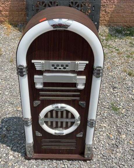 Craig Jukebox with Bluetooth and Color lights and remote. 39x19x9 ...