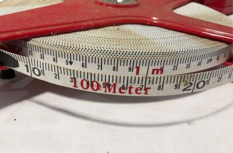100 meter measuring tape - Hash Auctions
