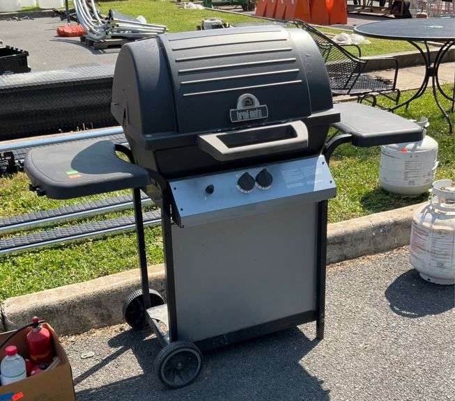 Broil-mate propane grill, tested and works - Hash Auctions
