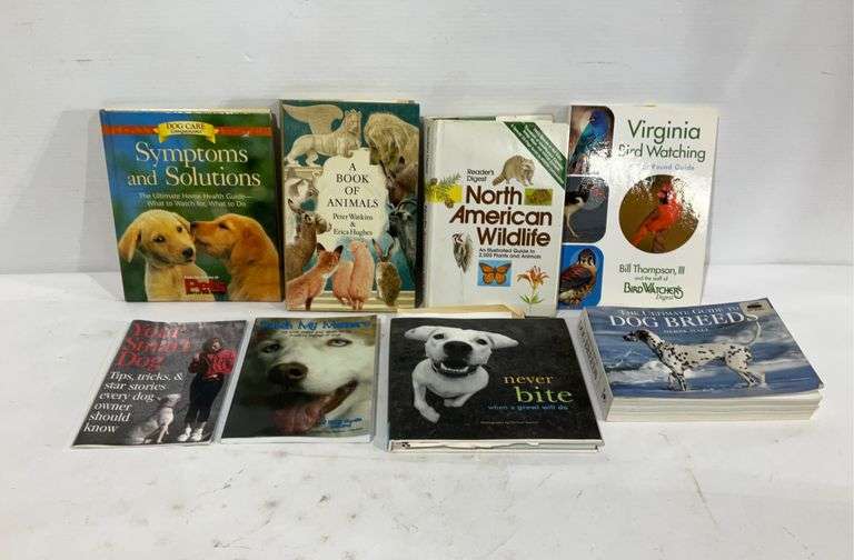 Bools on wildlife, dogs, and bird watching - Hash Auctions