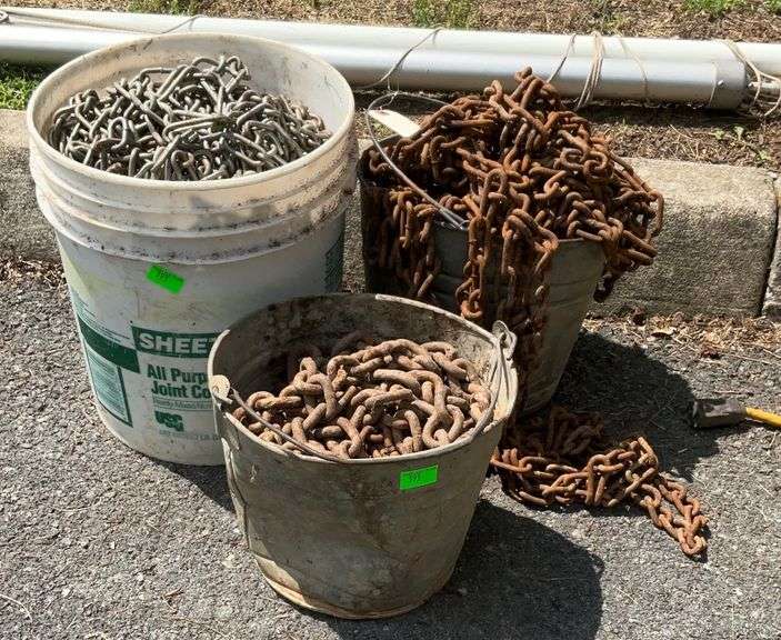 Three buckets full chains - Hash Auctions