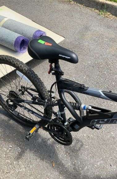 Hyper Havoc FS 24Bike, freestyle, aluminum series 6061, silver on black ...