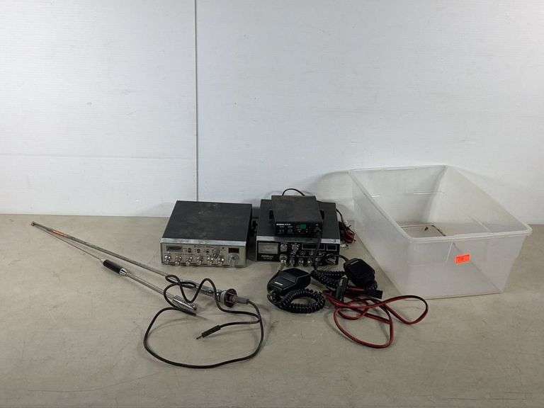 Cobra 148 GTL, Northstar NS-6000, & maxon MCB-30, w/ Antennae & Tote ...