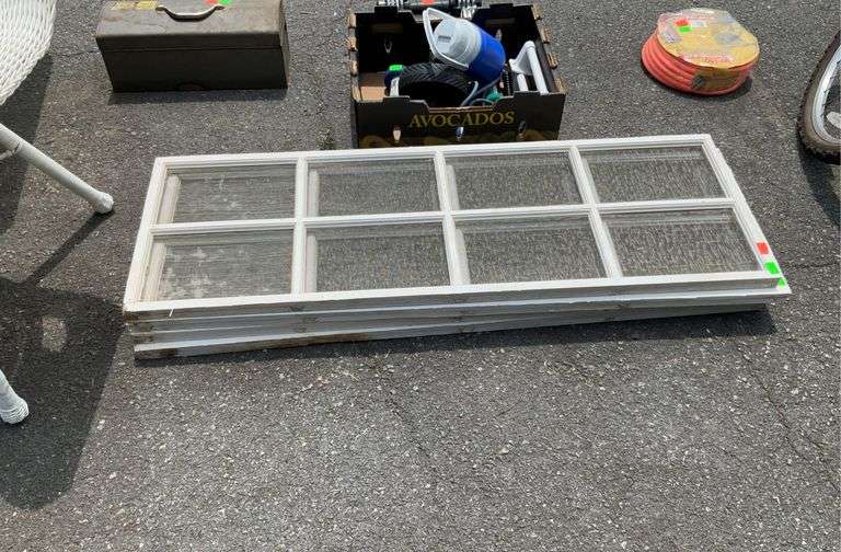 Four, eight panel screens - Hash Auctions